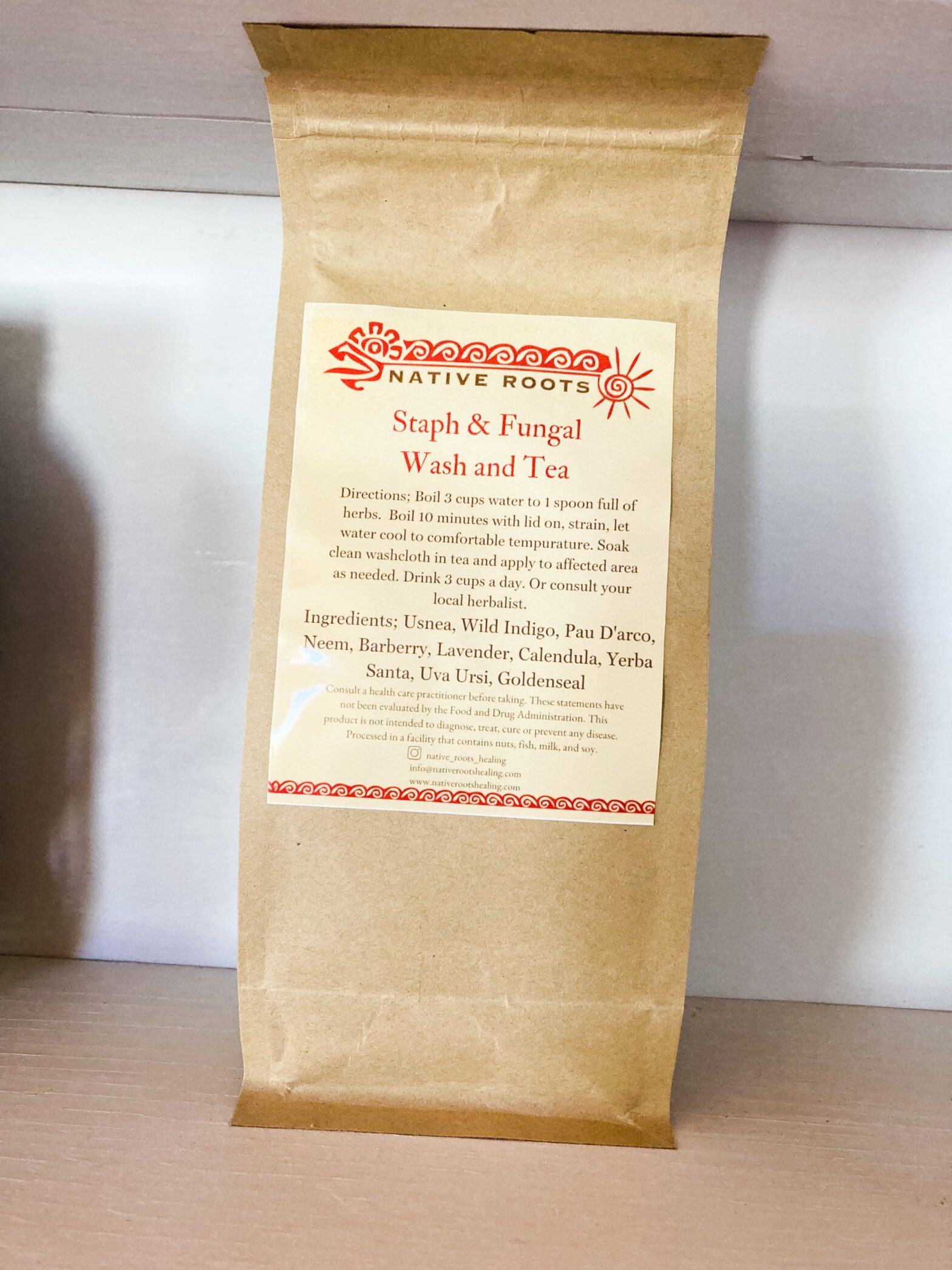 Staph and Fungal Tea – Native Roots Healing